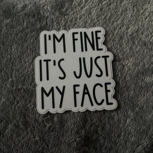 This is Probably Not Water Sticker, Sarcasm Sticker, Funny Quote ...