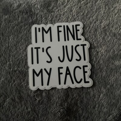 This is Probably Not Water Sticker, Sarcasm Sticker, Funny Quote ...