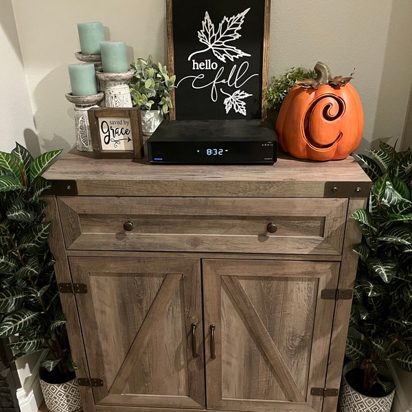 Hello Fall Laser 3D Wood Sign | Fall Wood Sign | Wooden Sign | Fall ...