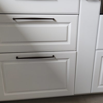 3.75 5 Double Color Wardrobe Handles Modern Cabinet Door Pulls Kitchen ...