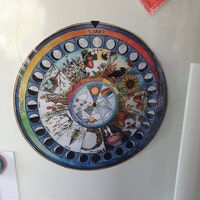 Perpetual Calendar Wheel of the Year Printable - Etsy Canada