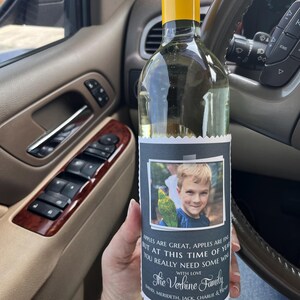 Welcome Back Class Reunion Wine Bottle Labels, Black & Gold Foil ...