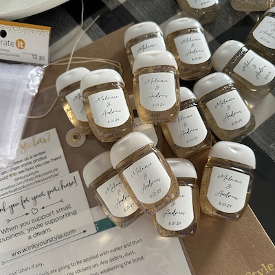 Personalized Real Foil Wedding Tic Tac® Labels/wedding Favor Labels/tic ...