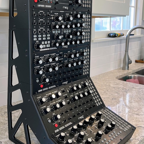 Moog 3 Tier Rack Stand for Semi-modulars mother 32, DFAM, Subharmonicon ...
