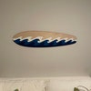 Handcrafted Wooden Wave & Surfer Arch Boho Coastal Art for Your Home ...