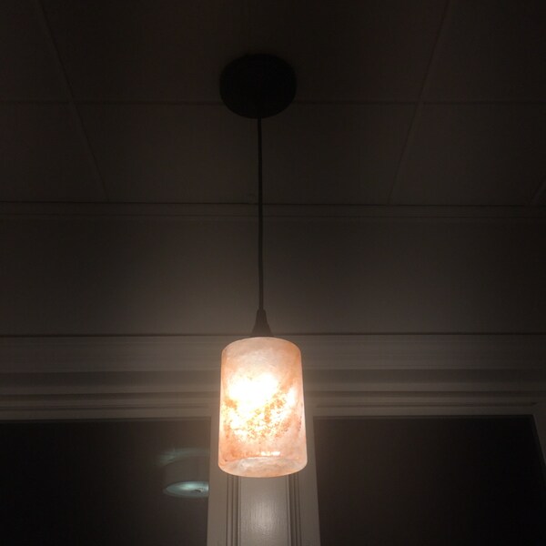 Himalayan Salt Pendant Light FREE SHIPPING! - Etsy