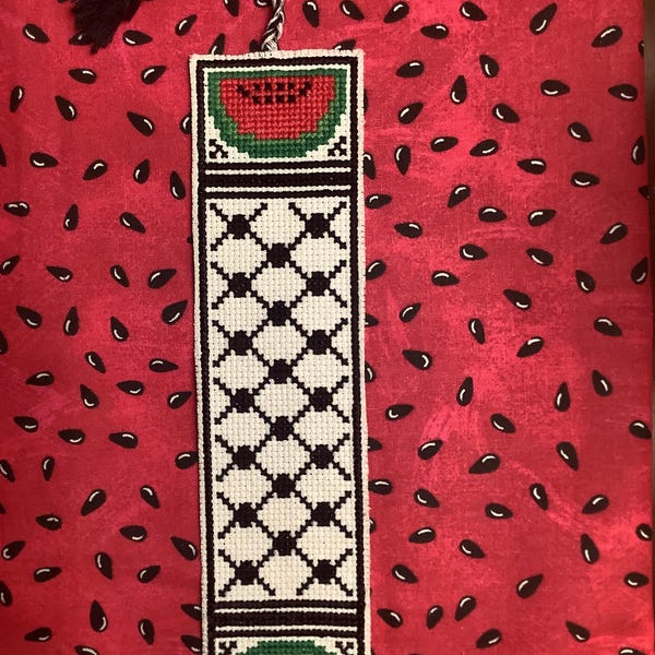 Palestine Flag Tatreez Cross Stitch Pattern, Traditional Palestinian ...