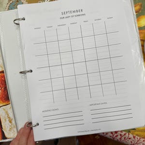 Spiritual Life Expansion Pack for Little Way Catholic Planner | Prayer ...
