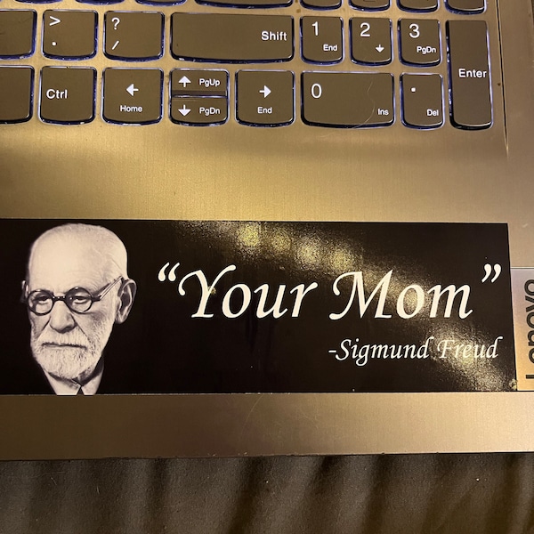 Sigmund Freud Your Mom Sticker Funny College Psychology - Etsy