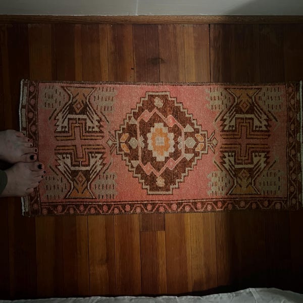 Handmade Runner,3x9 Runner Rug,wool Rug,entry Rug,oushak Runner Rug,3x9 ...