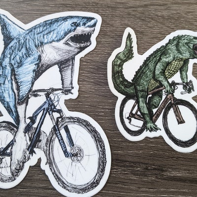 Alligator Vinyl Sticker Florida Gator Sticker, High-quality Stickers ...