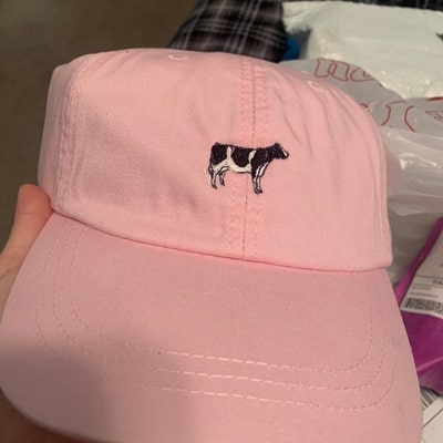 Embroidered Holstein Cow Hat Farm Life Dairy Cattle Custom Hat Farm Mom ...