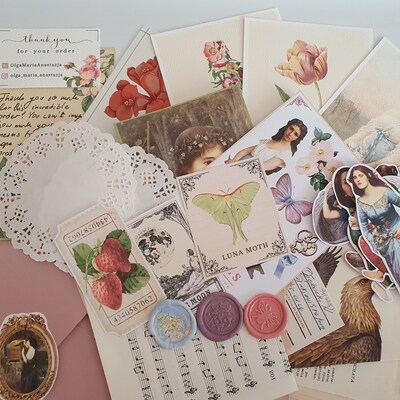 ROCOCO Stickers Classical Art Stationery 18th Century Art Marie ...