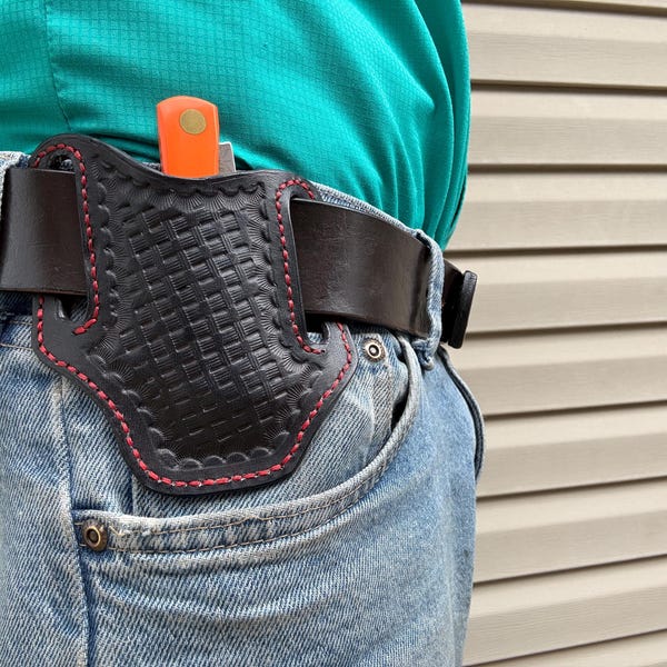 Pocket Knife Sheath Pattern With Foliage, Printable and Laser Ready ...