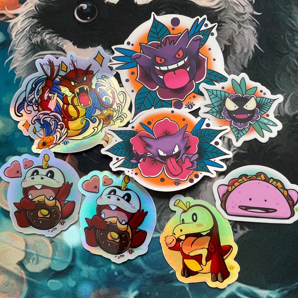 Halloween Ditto Ghost Die Cut Vinyl Sticker Set(3) I Normal Type I ...