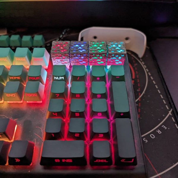 Ore Keycap, Diamond, Redstone, Gold, Artisan Keycap - Etsy