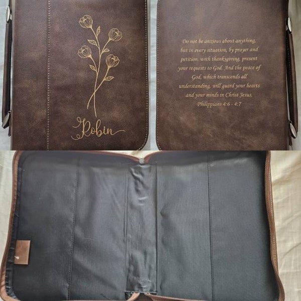 Custom Pocket Notebook With Pen, Refillable Personalized Leather ...