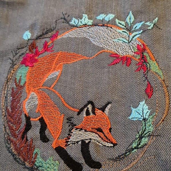 Flower Embroidery Design, Beauty Boho Flowers Motif, Pattern for ...