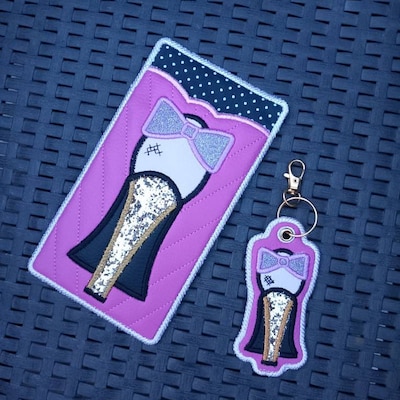 ITH A6 and A5 Set Notebook Cover Machine Embroidery File 8x12 ...