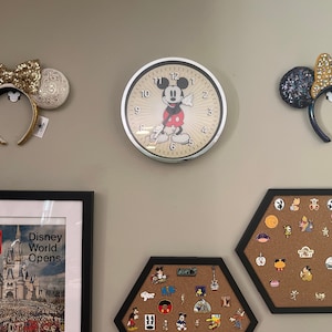 Decorated Mickey Ear Wall Displays 5 10 or 20 Packs - Etsy