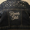 Daisy Flower Smiley Face Custom Demin Jean Jacket Personalized - Etsy