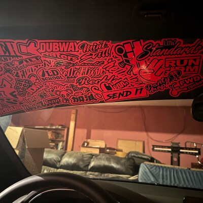 Jdm 100 Random Car Sticker Decal Pack Car Window Stickers for Jdm ...