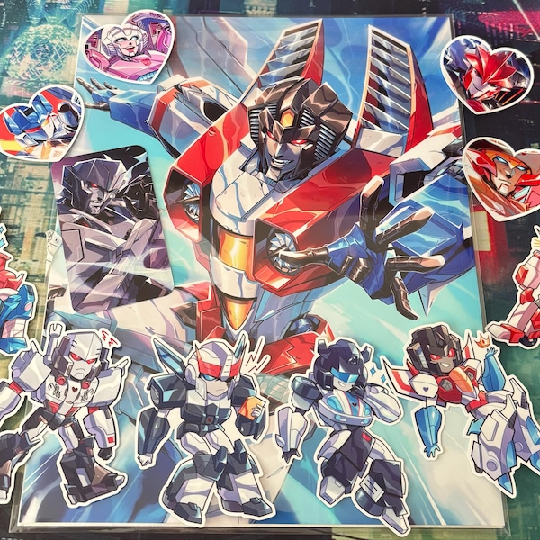 Starscream | Transformers IDW Print - Etsy