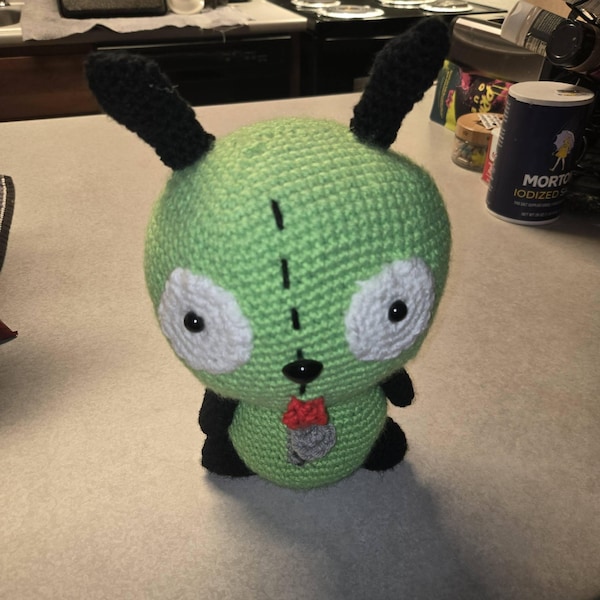 Gir-invader Zim- Amigurumi/ Crochet Pattern-english -PDF - Etsy