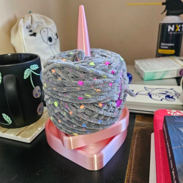 Spinning Yarn Holder Tool Unique 3D Printed Gift for Knitters and ...