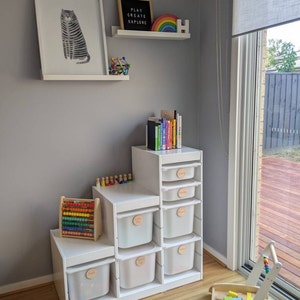 Toy Labels Ikea Trofast Wooden Labels Labels for Ikea Box | Etsy