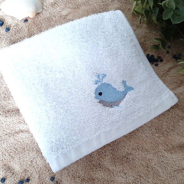 Mini Whale Embroidery Design, Small Baby Whale Machine Embroidery ...