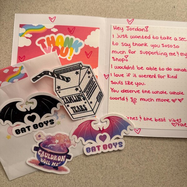 Overthinker Sticker | Rainbow Bubble Letters | Motivational Sticker ...