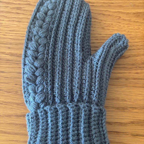 CROCHET PATTERN + VIDEO Autumn Wheat Crochet Mittens in 6 Sizes Newborn ...