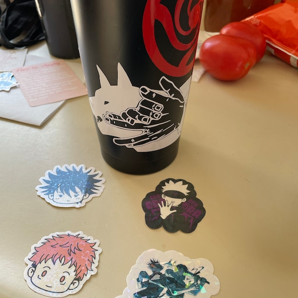 Anime Superhero Student Vinyl Decal - Etsy