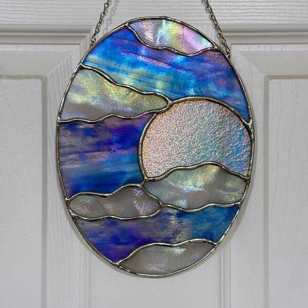 Celestial Sun and Moon Stained Glass Pattern, Stained Glass Patterns ...