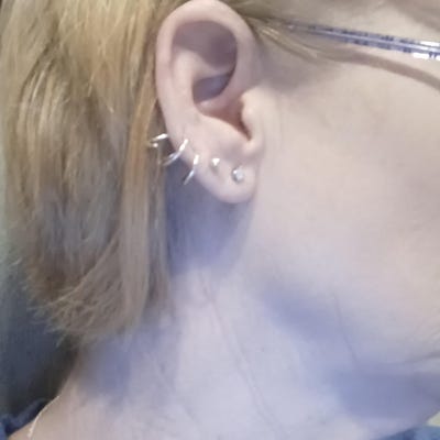 Solid 24k Gold Nose Ring. 24k Gold Septum Ring. Solid Gold Nose Ring ...