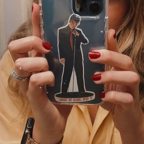 Austin Butler - Elvis "trouble" Sticker - Etsy