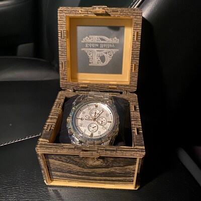 Watch Box. Laser Cut File. Cdr, Dxf, Ai, Svg Files. Instant Download ...