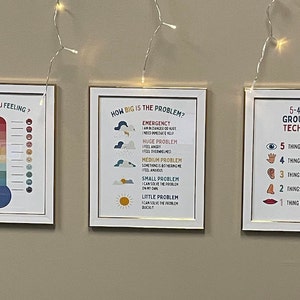 30 School Counseling Posters, School Counselor Office Decor ...