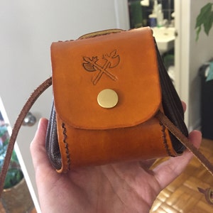 PDF Leather Drawstring Pouch Pattern / Dice Pouch Pattern / Video ...