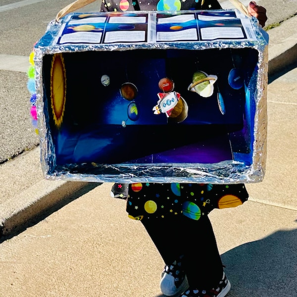 SOLAR SYSTEM -Diorama- DIY Set - Instant Download - enthält Anleitung ...