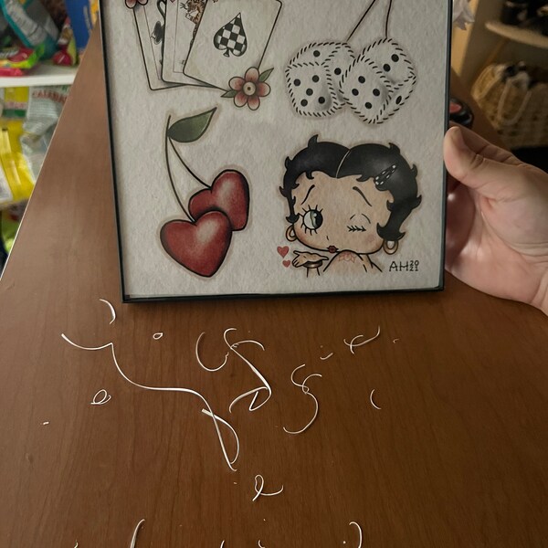 Betty Boop Flash Print - Etsy