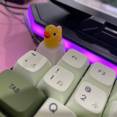 Duck Keycap Rubber Duck Keycap yellow or White - Etsy