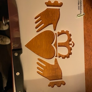 Rosemaling Pattern 12 Stencil 10 X 2.5 Scandinavian Rose Art Border ...