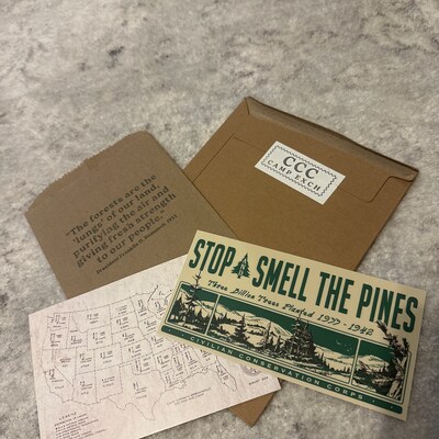 Civilian Conservation Corps Sticker Set Bumper Sticker CCC - Etsy