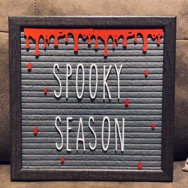 Bloody Border, Letterboard Blood, Halloween Sign, Letter Board ...