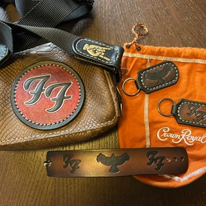 Dog Eat Dog Double-sided Leather Keychain - Etsy