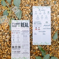 Wedding Week Timeline / Schedule of Events / Itinerary / Wedding Party ...