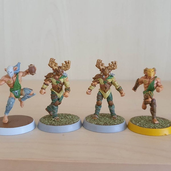 Bulls Brawlers Punga Miniatures - Etsy