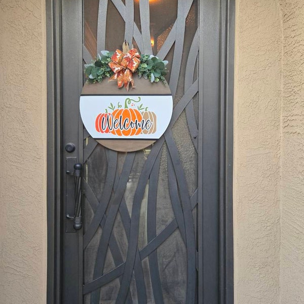 Front Door Decor Welcome Welcome to Our Porch Porch Sign Front Door ...